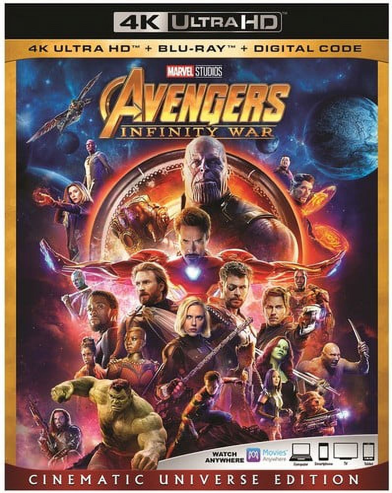 Disney s Avengers Infinity War 4K Ultra HD Blu ray Featuring Disney s Avengers Infinity War 4K Ultra HD Blu ray Featuring