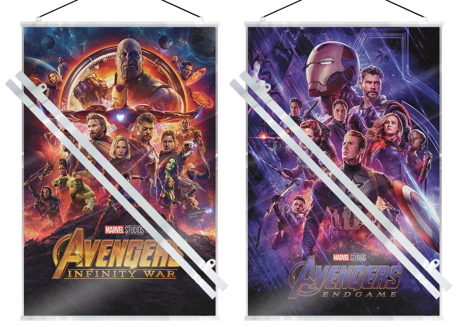 Avengers: Infinity War & Avengers: Endgame - 2 Piece Movie Poster Set ...