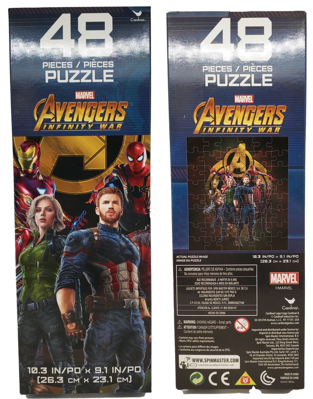 Avengers Infinity War Group 48 Piece Puzzle - Walmart.com