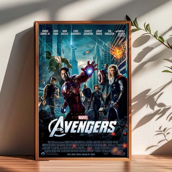 Avengers Infinity War Marvel Movie Poster Legendary Superhero Fan ...