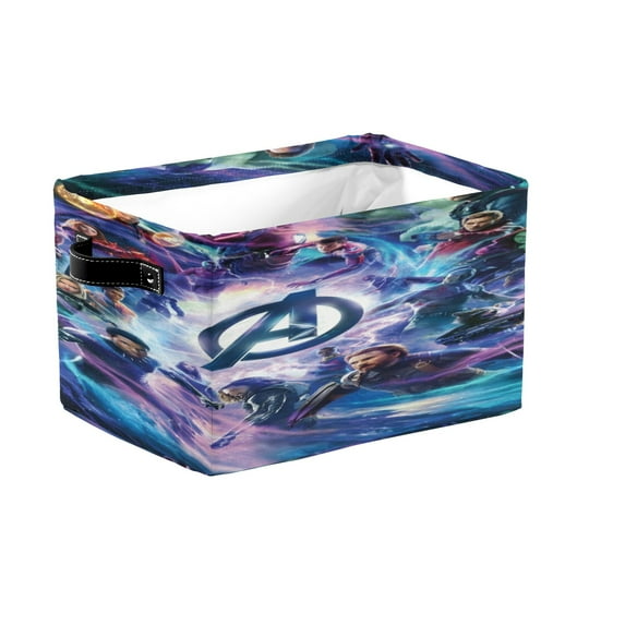 Avengers: Infinity War bin can hold all kinds of idle items..8.3" x 10. ...