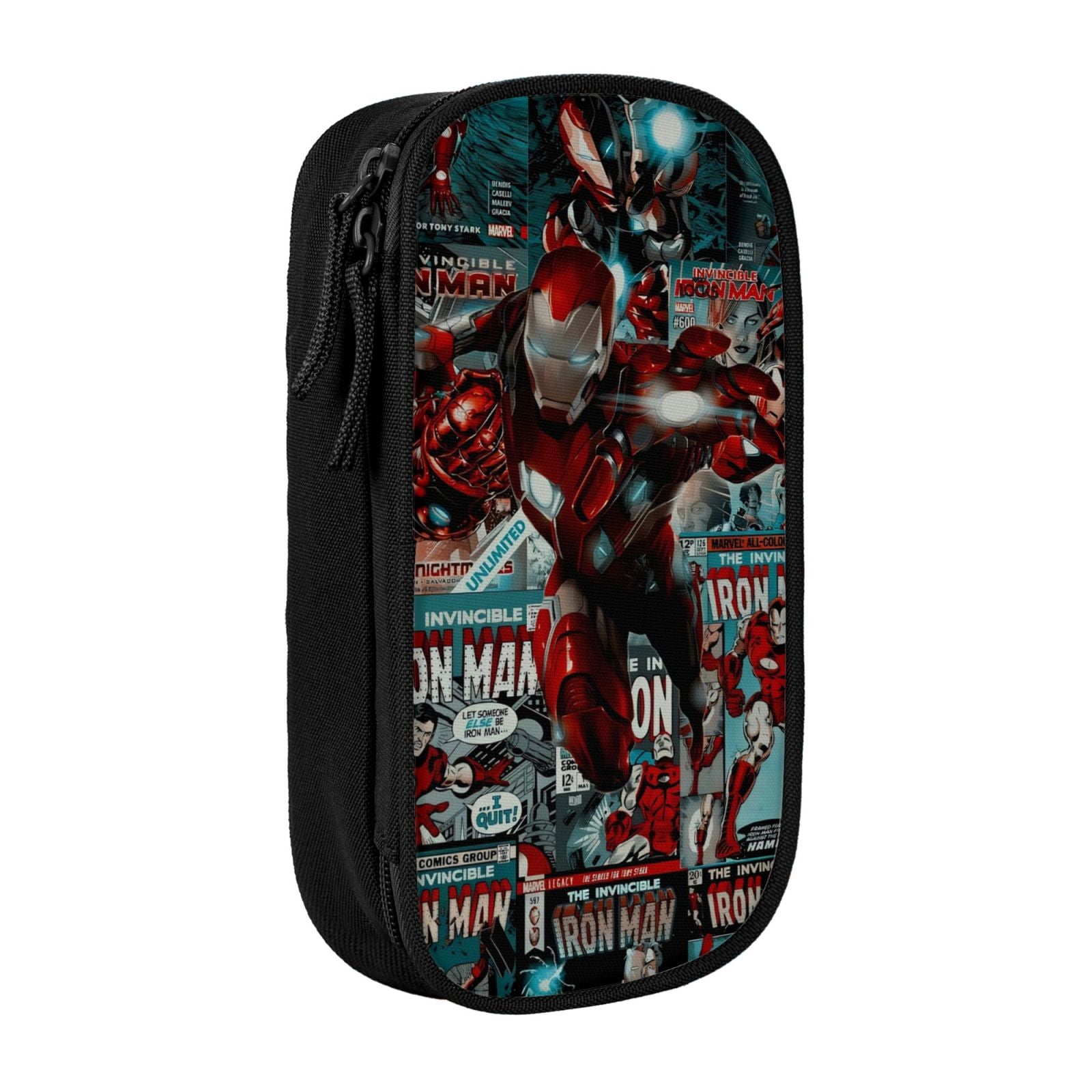 Avengers Iron Man Pencil Case,Big Capacity Pencil Pouch Stationery Pen ...