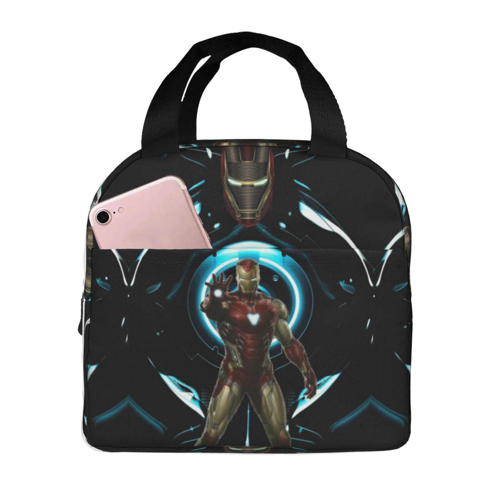 Avengers Iron Man Rinchma Blend Lunch Box for Women Men,Lunch Bag ...
