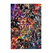 Marvel Marvel Cinematic Universe Collage 3000 Piece Jigsaw Puzzle ...