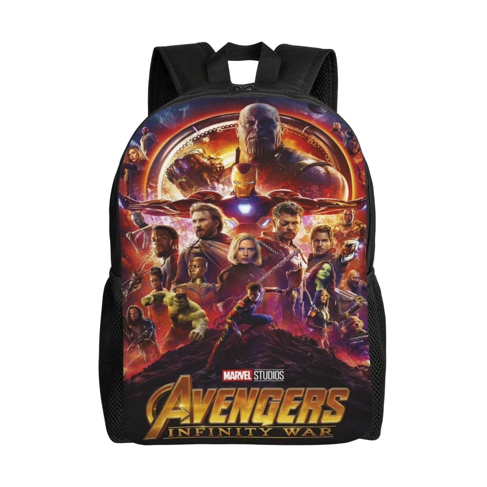 Avengers Kid Backpack School Bag Elementary Students Bookbags for Teens ...
