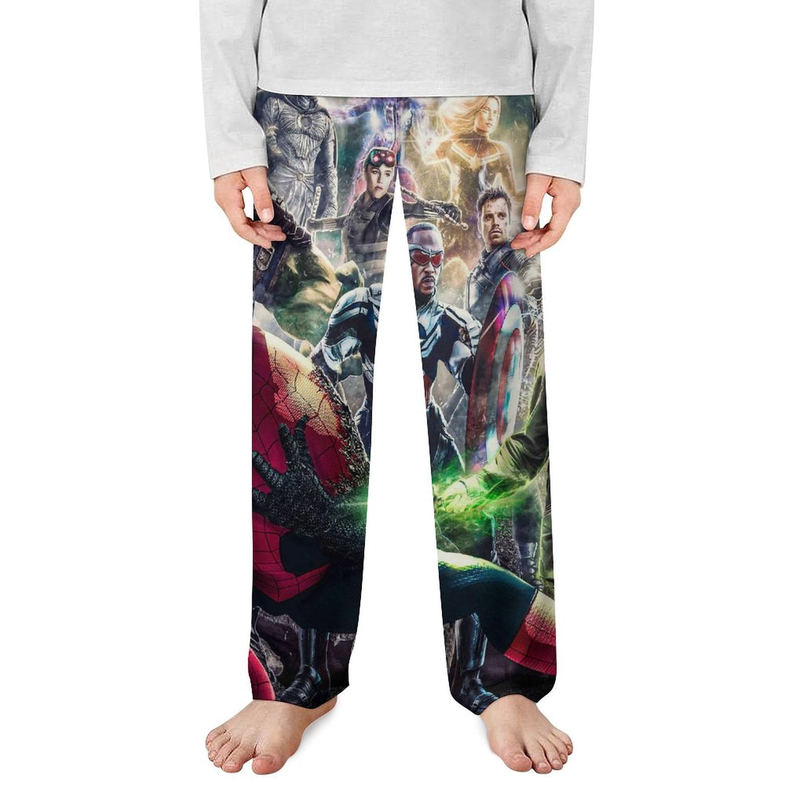 Avengers Kids Pajamas Pants Soft Elastic Waist PJ Bottoms Comfy Lounge ...