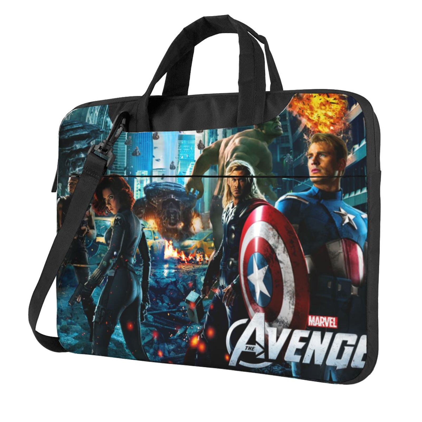 Avengers Laptop Shoulder Bag for Women Men, 15.6 inch Computer Laptop Bag Laptop Sleeve Case ...