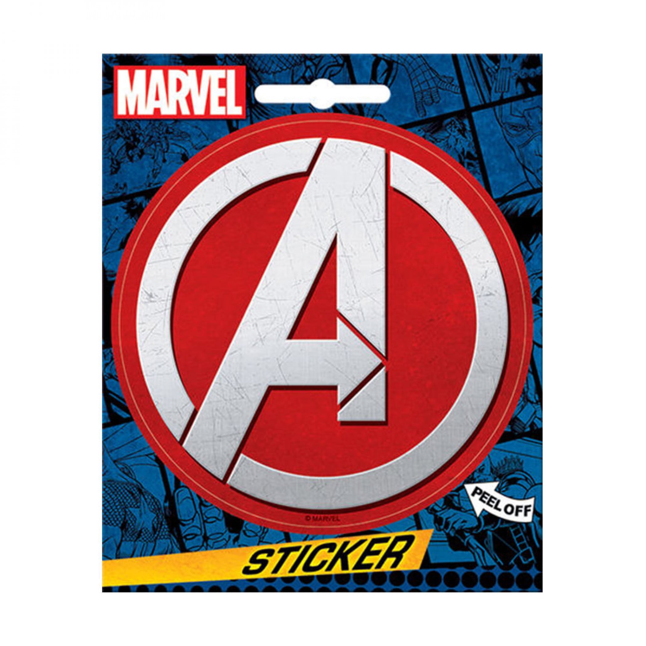 Avengers Logo Sticker - Walmart.com