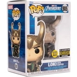 Funko POP! Vinyl Figures - Marvel Avengers Loki with Scepter (GITD) 985 ...