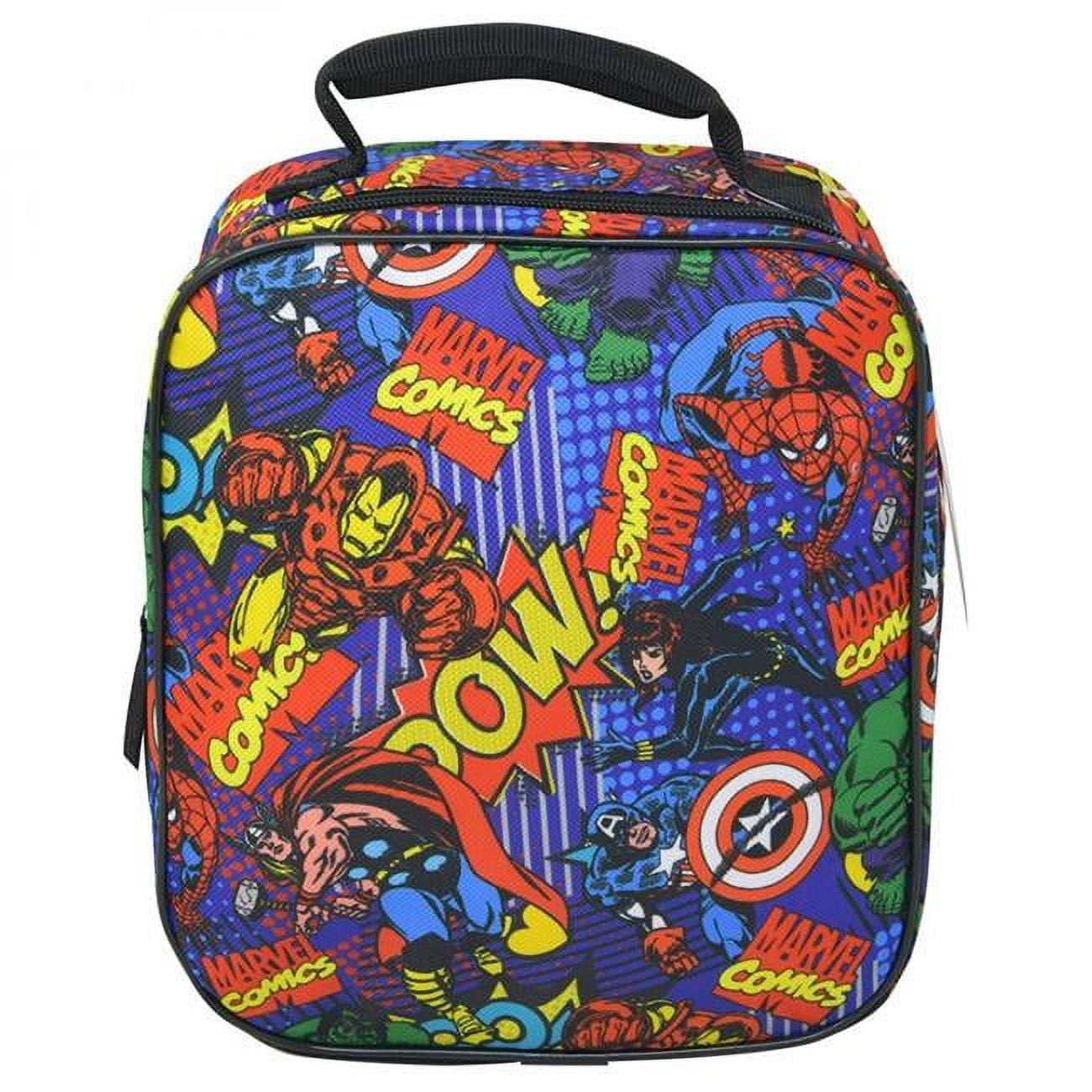 Avengers Marvel All Over Comic Print Lunch Bag - Walmart.com