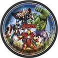 Avengers Paper Party Plates - 9 inch - 8ct by Unique - Walmart.com