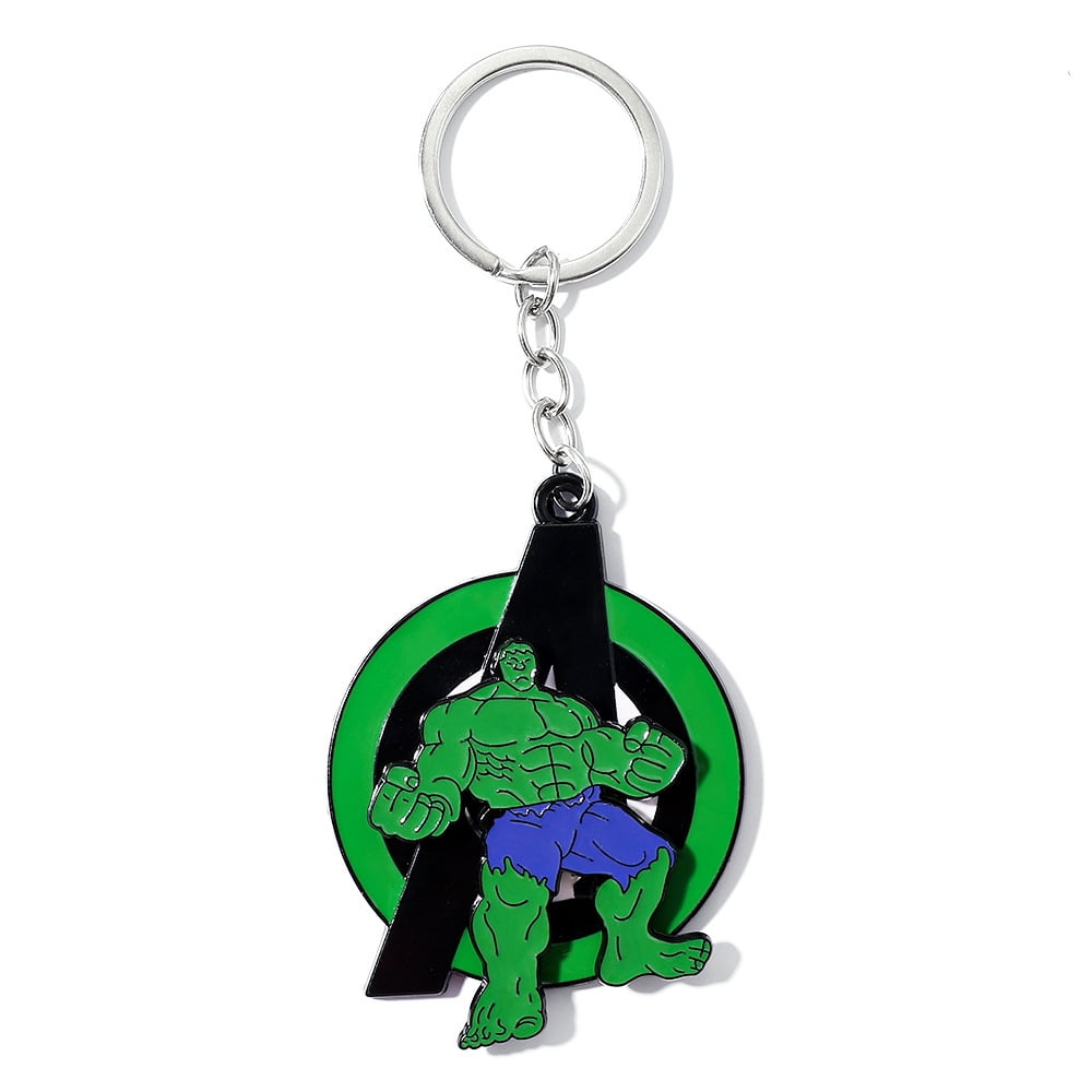 Avengers Q Doctor Hulk Marvel Peripheral Alloy Rotary Keychain ...