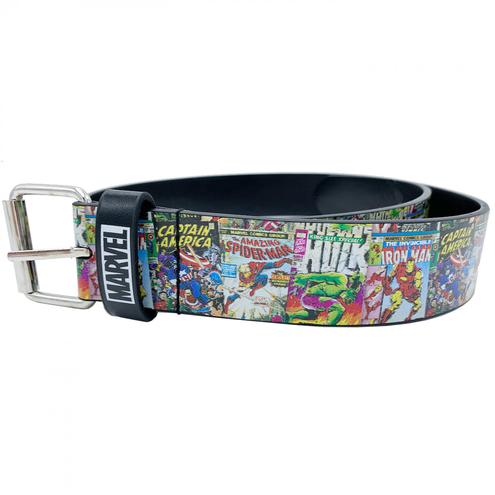 Avengers Retro Comic Collage Belt-Medium/Large - Walmart.com