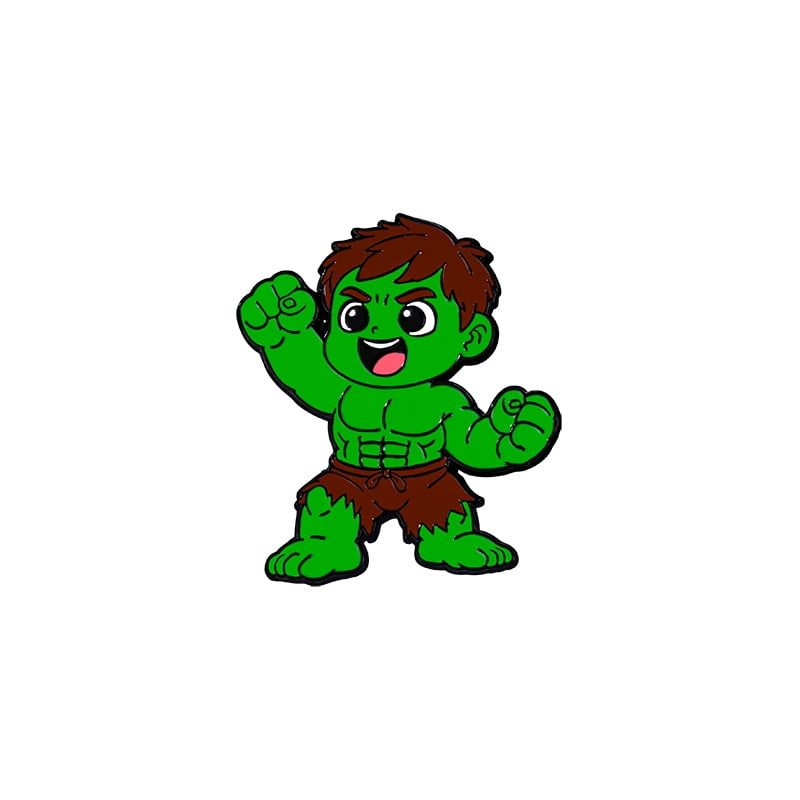 Avengers Series Brooch Superhero Hulk Captain America Badge Marvel ...