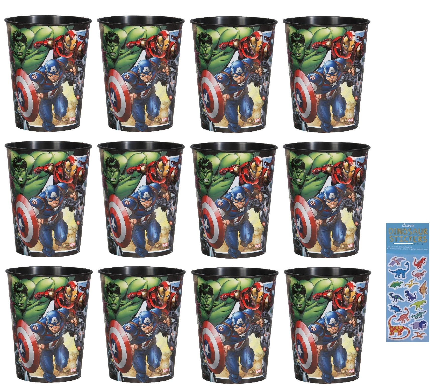 Avengers Superhero Birthday Party Supplies Favor Bundle Set includes ...