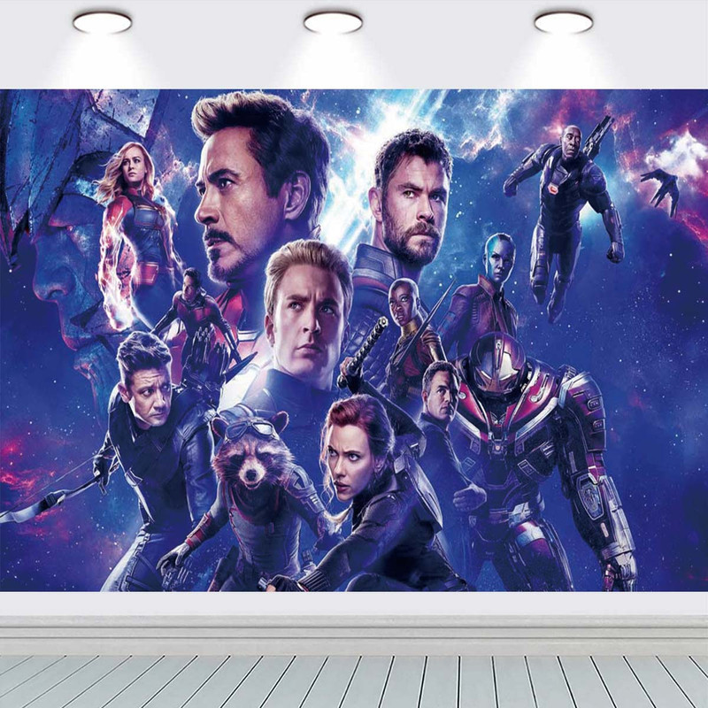 Avengers Superhero Taspestry Wall Decor Backdrop Banner Party Supplies ...
