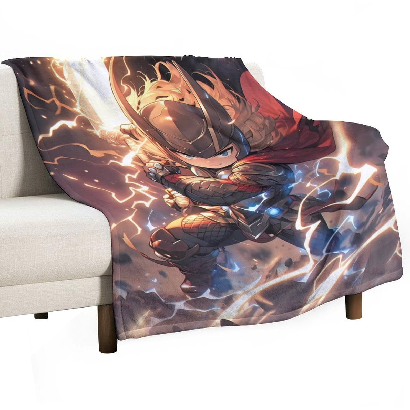 Avengers Thor Fleece Throw Blanket | 40 X 60 Inches - Walmart.com