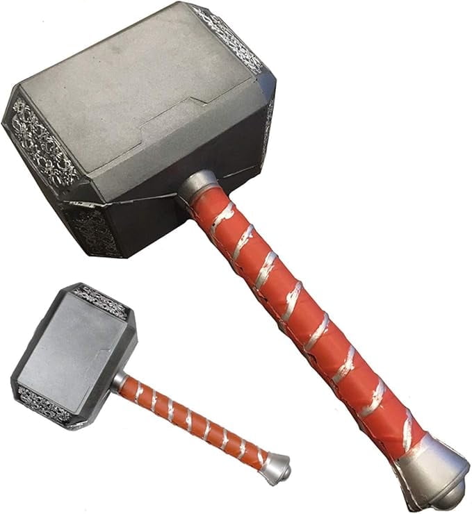 Avengers Thor Foam Mjolnir Hammer and Foam Stormbreaker Axe Props ...