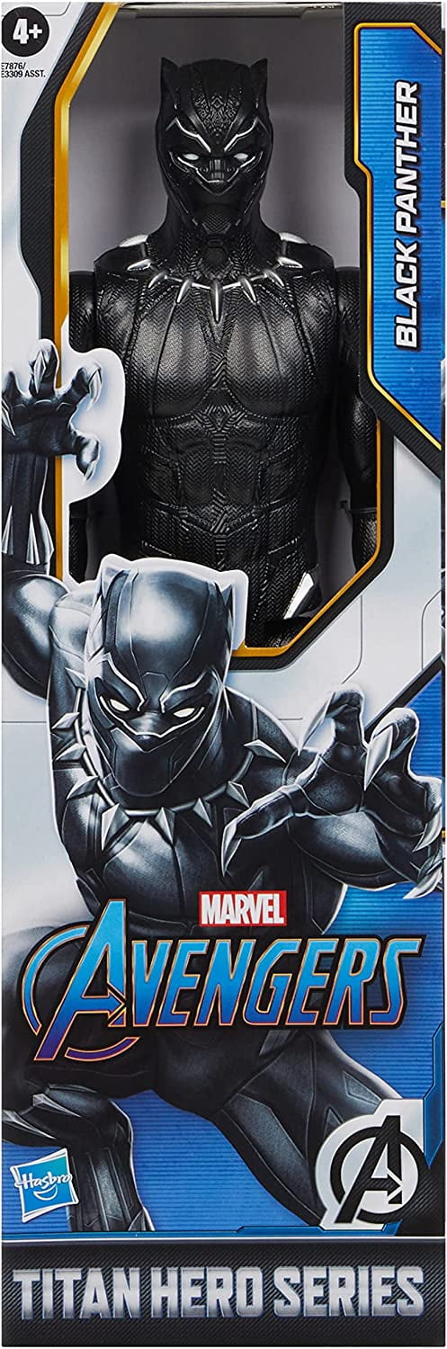 Avengers Titan Hero Series Black Panther 12-Inch Action Figure ...