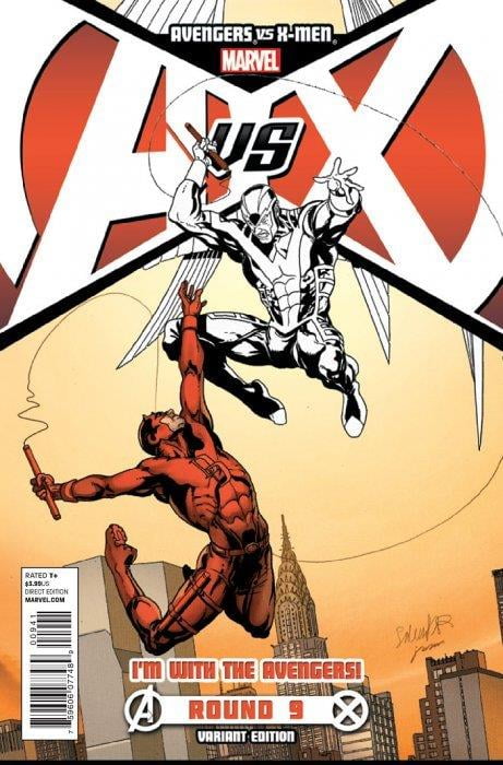 Avengers Vs X-Men #9 Avengers Team Variant Cover Avx Comic Book [Comic ...