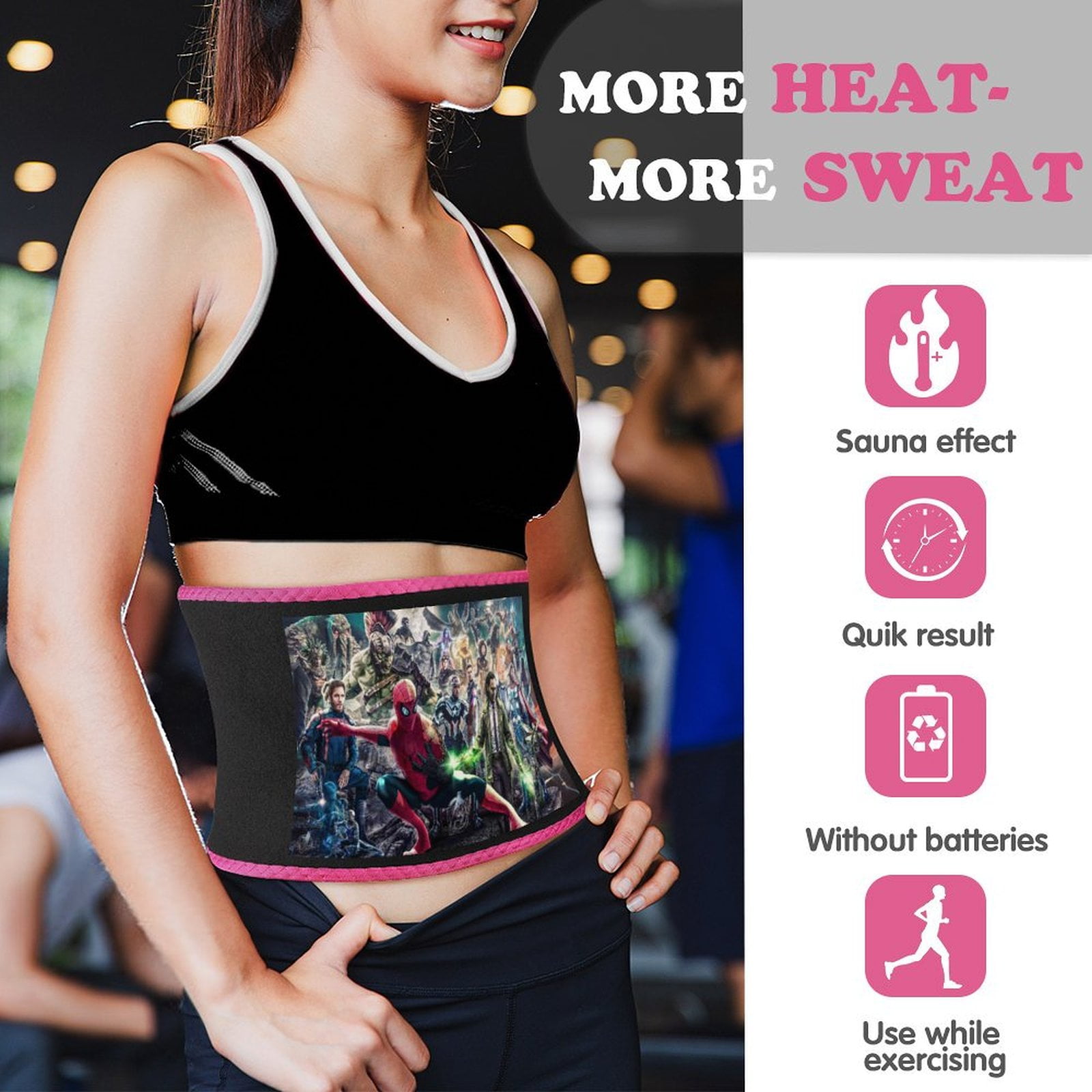 Avengers Weight Lifting Belt, Powerlifting Belt for Men Women, Quick ...