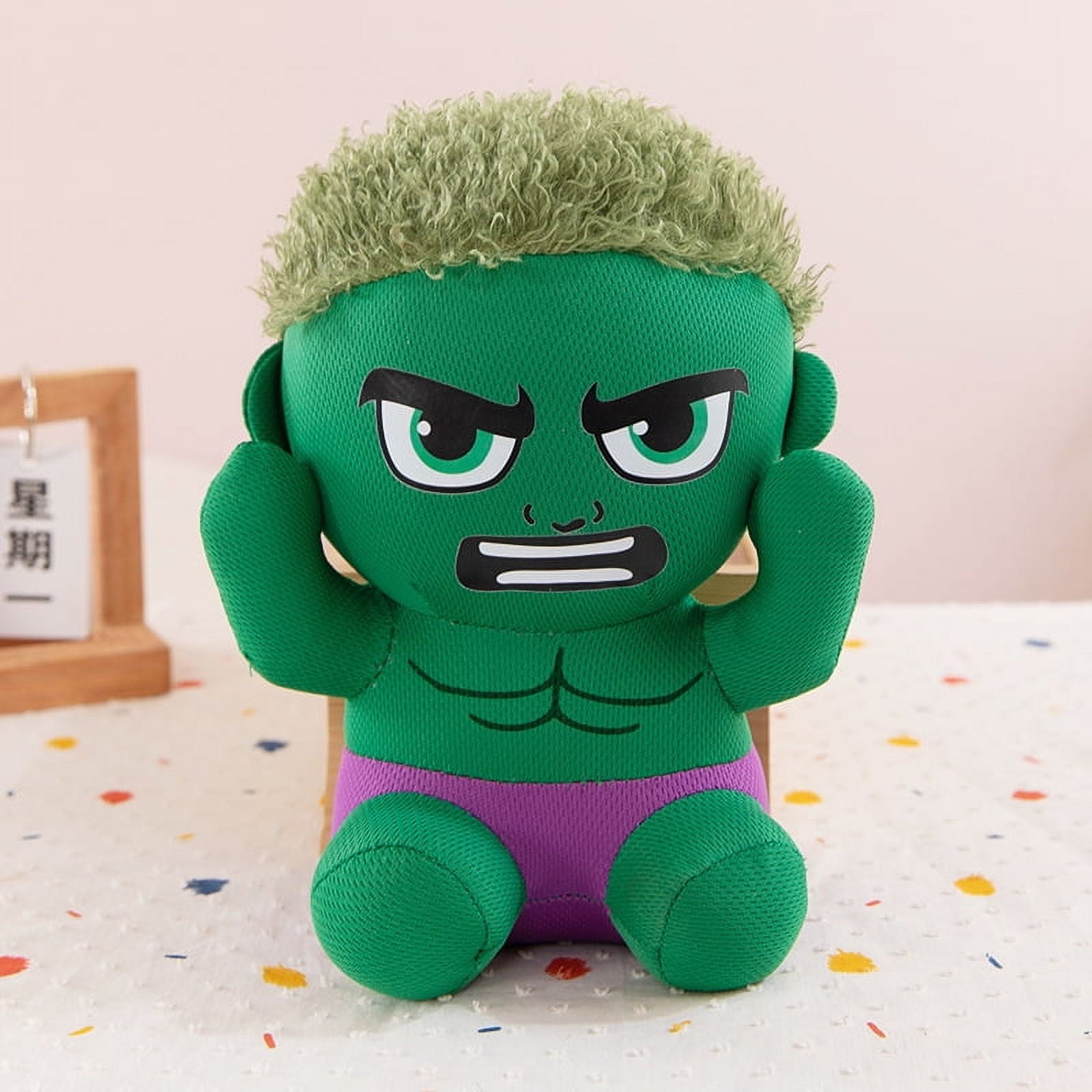 Avengers series doll Spider-Man Marvel Q version plush doll - Walmart.com