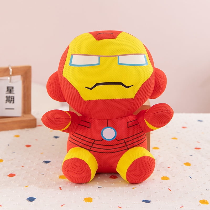 Avengers series doll Spider-Man Marvel Q version plush doll - Walmart.com