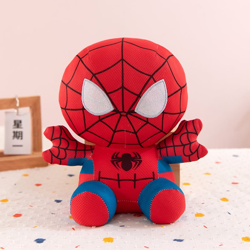 Avengers series doll Spider-Man Marvel Q version plush doll - Walmart.com