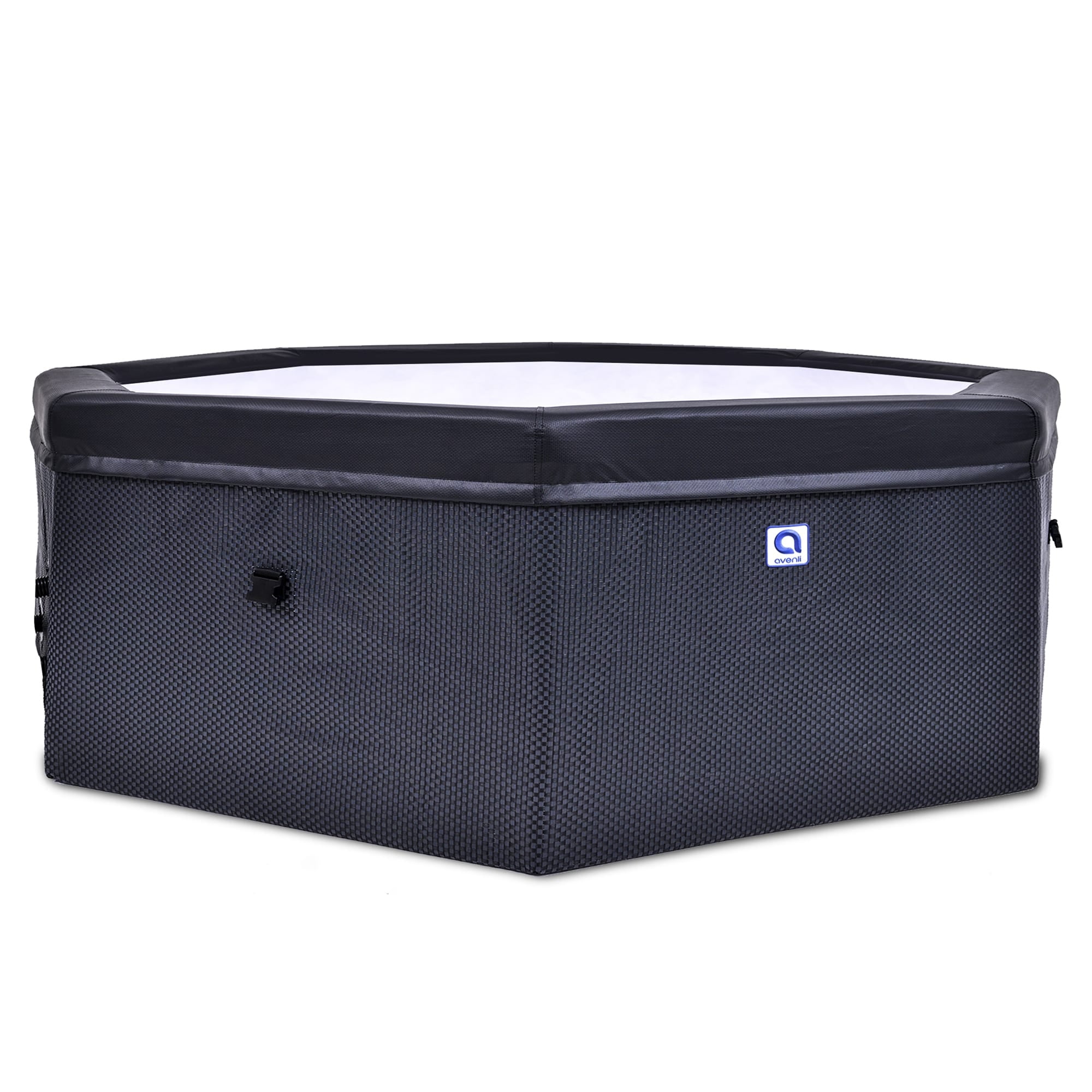 Avenli Aegean 6-Person Rigid Foam Wall Portable Hot Tub Spa - Walmart.com