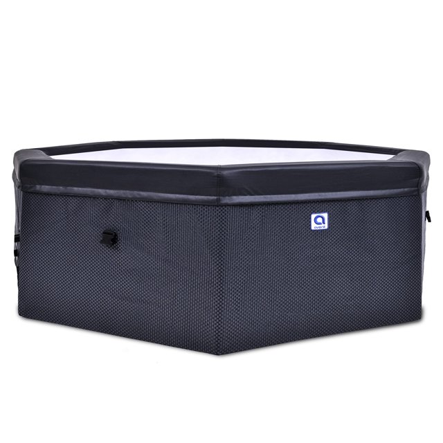 Avenli Aegean 6-Person Rigid Foam Wall Portable Hot Tub Spa - Walmart ...