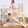 Avenlur 7-in-1 Indoor Foldable Playset for Kids - With Slide, Climbing ...