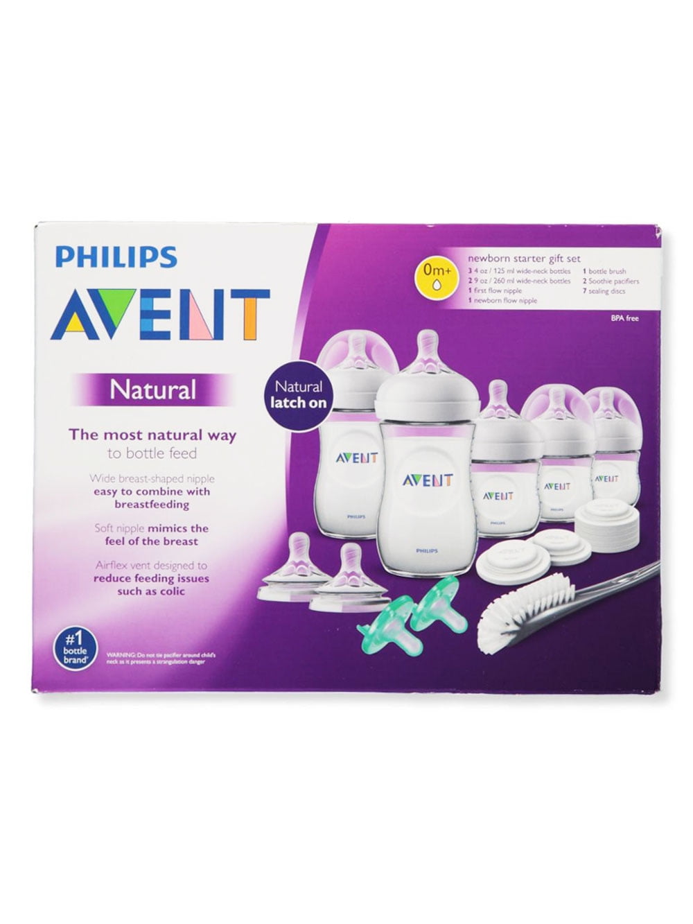 Avent 17-Piece Newborn Starter Gift Set - white/multi, one size ...