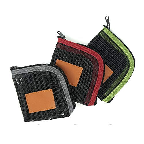 Aventik Fly Fishing Tapered Leader Wallet 5 Slots Tippet Case Net-Like ...