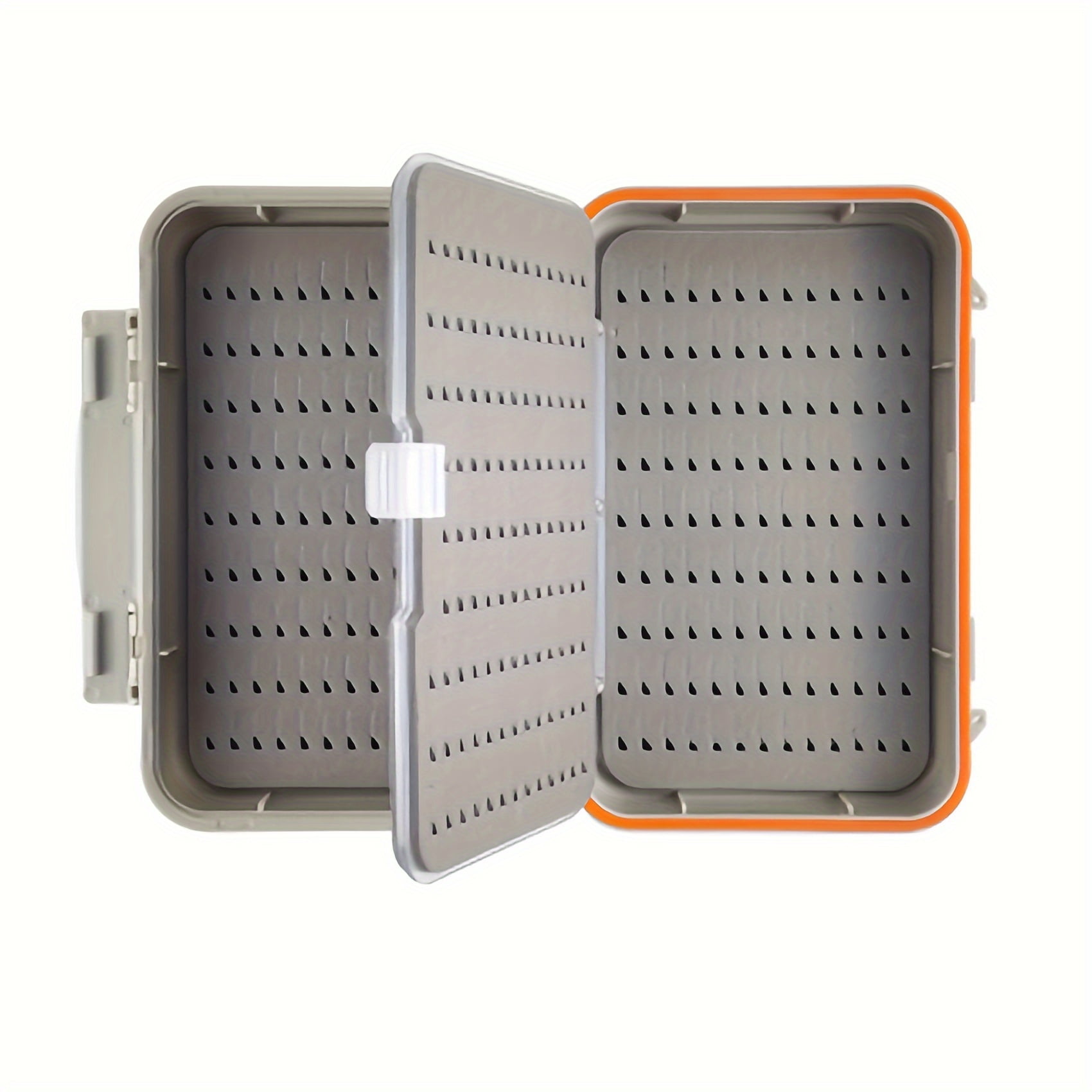 Aventik Waterproof Two-Sided Fishing Tackle Box with Foam Swing Leaf ...