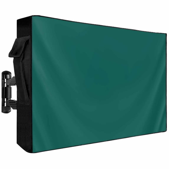 Aventurine Outdoor TV Cover 48 to 50 inch Emerald Green Solid Color ...