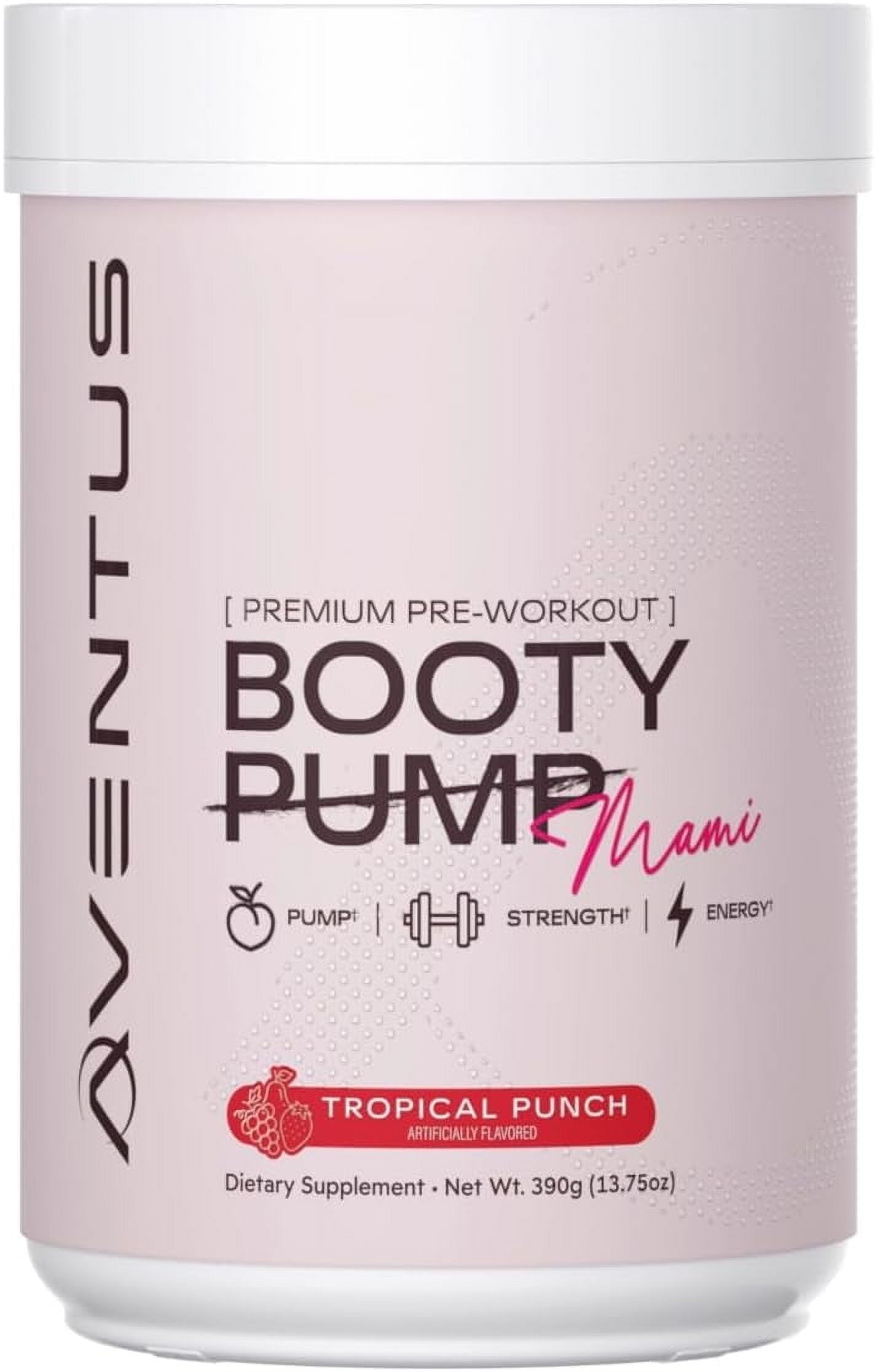 Aventus Booty Pump Pre-Workout Powder | Pump, Strength and Energy with ...