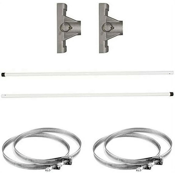 Avenue Banner Mounting Kit, Street Light Pole Bracket Hardware for 36 ...