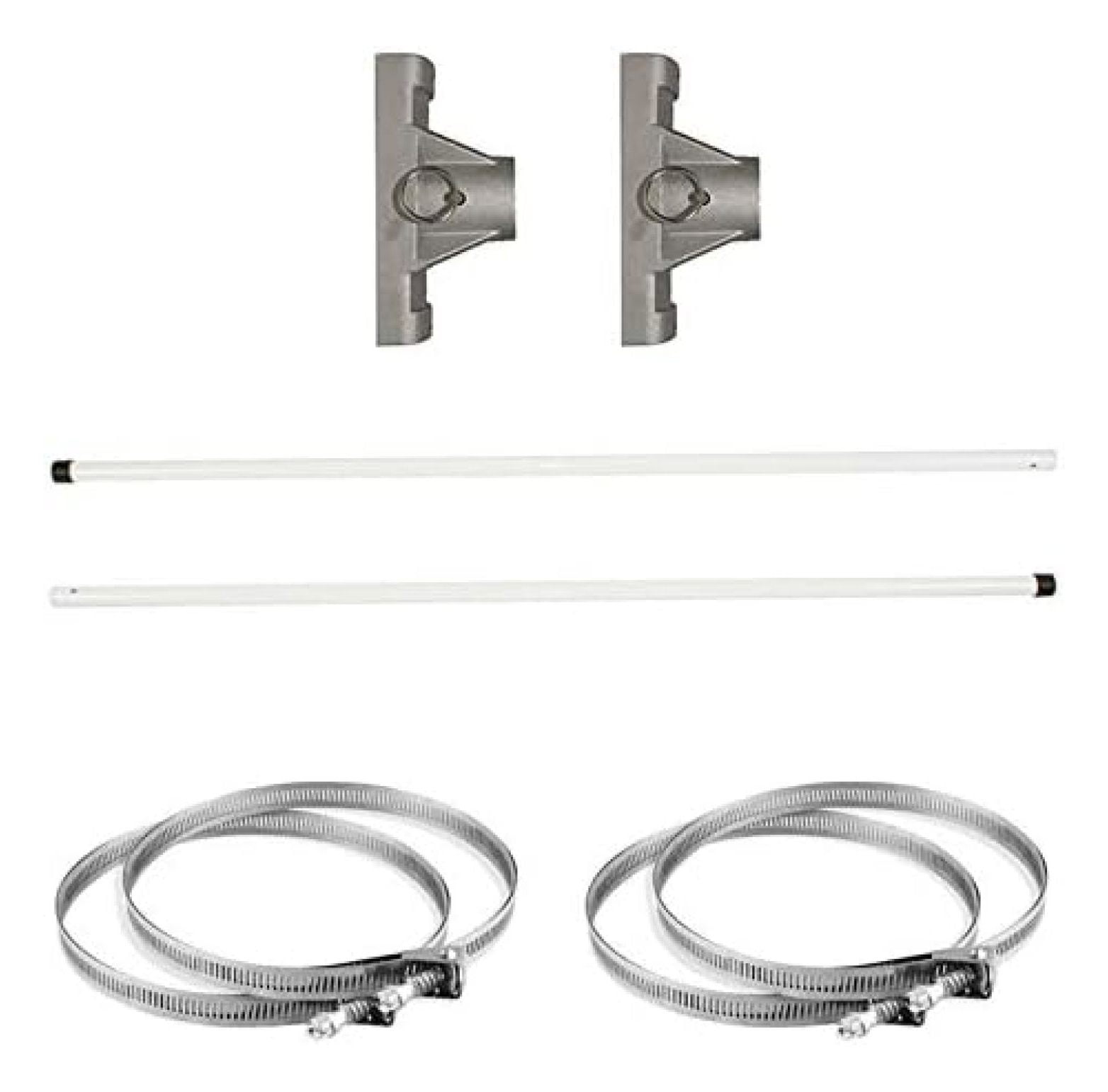 Avenue Banner Mounting Kit, Street Light Pole Bracket for 36'' Wide ...