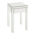 Avenue Six Reflections End Table in Silver Mirror - Walmart.com