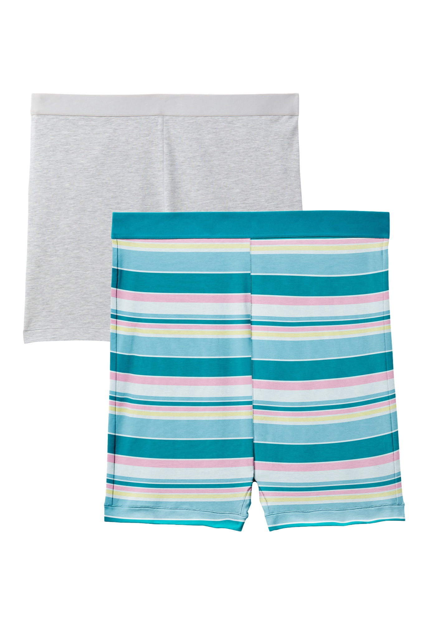Avenue Women's Plus Size Boxer 2-Pack - Walmart.com