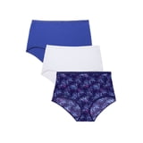 Avenue Women's Plus Size Full-Cut Cotton Spandex Brief 3-Pack - Walmart.com