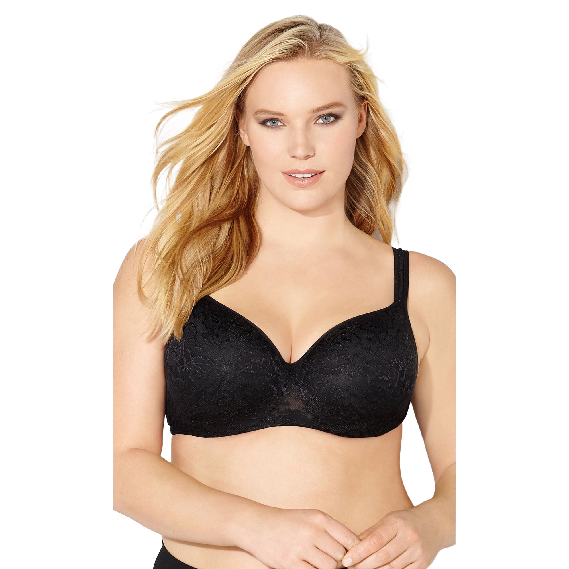 Avenue Women's Plus Size Lace Balconette Underwire Bra - Walmart.com