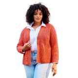 Avenue Women's Plus Size Open Front Cardigan Sweater - Walmart.com