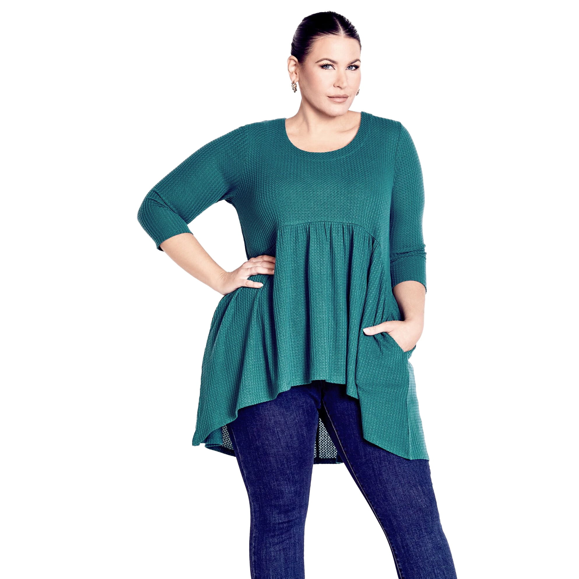 Avenue Women's Plus Size Whitney Top - Walmart.com