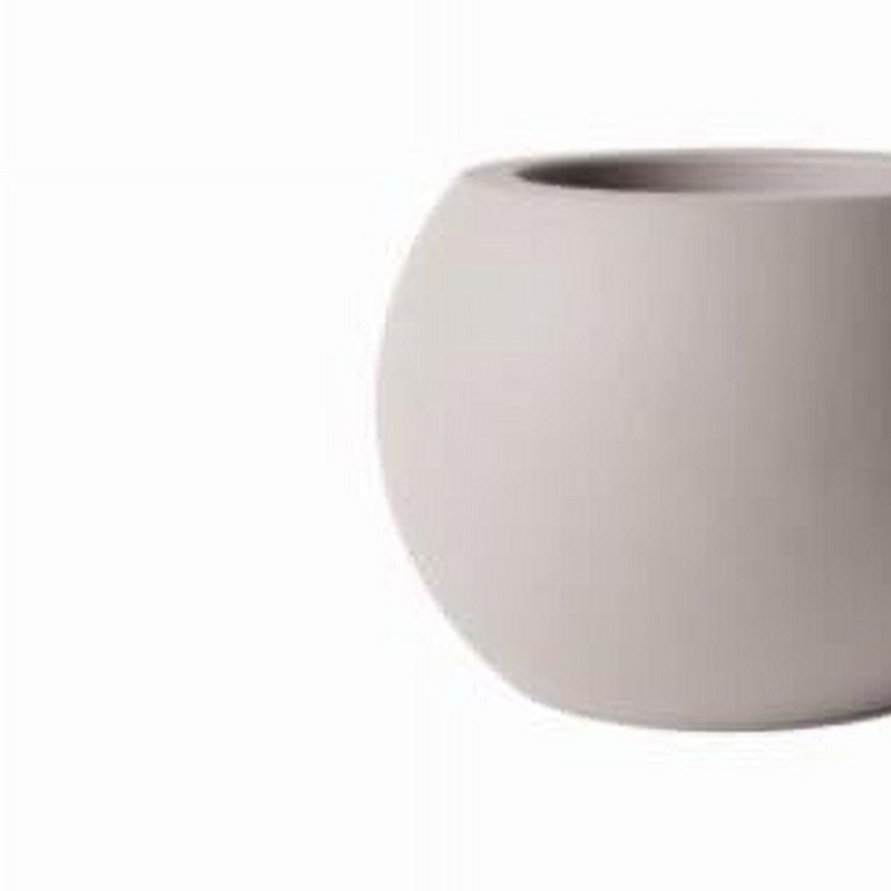Avera Home Goods 109052 8 in. NAT Sphere Planter - Pack of 2 - Walmart.com