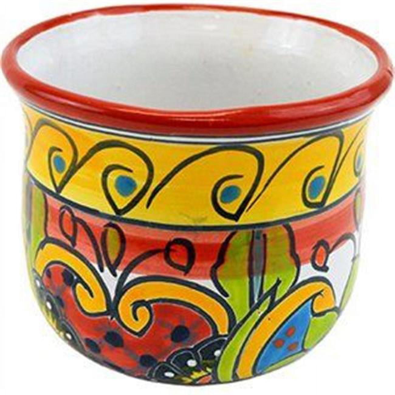 Avera Home Goods 230827 7.5 in. Talavera Hand Painted Planter, Pack of ...