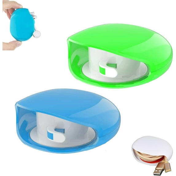 Averageon Automatic Cord Reel, Retractable Cable Organizer for USB ...