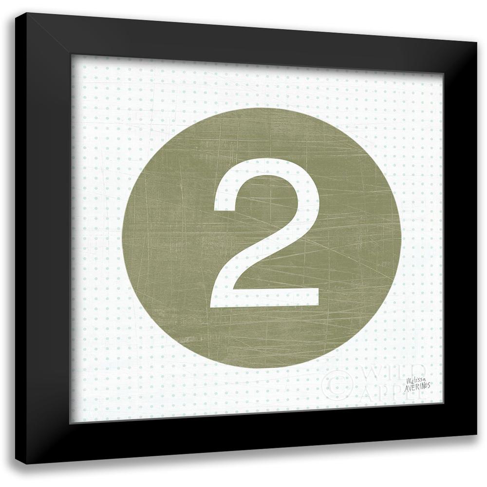 Averinos, Melissa 12x12 Black Modern Framed Museum Art Print Titled ...