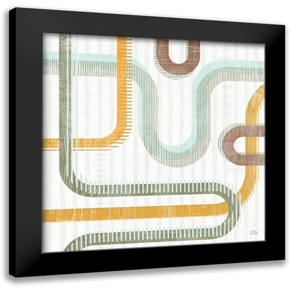 Averinos, Melissa 12x12 Black Modern Framed Museum Art Print Titled ...