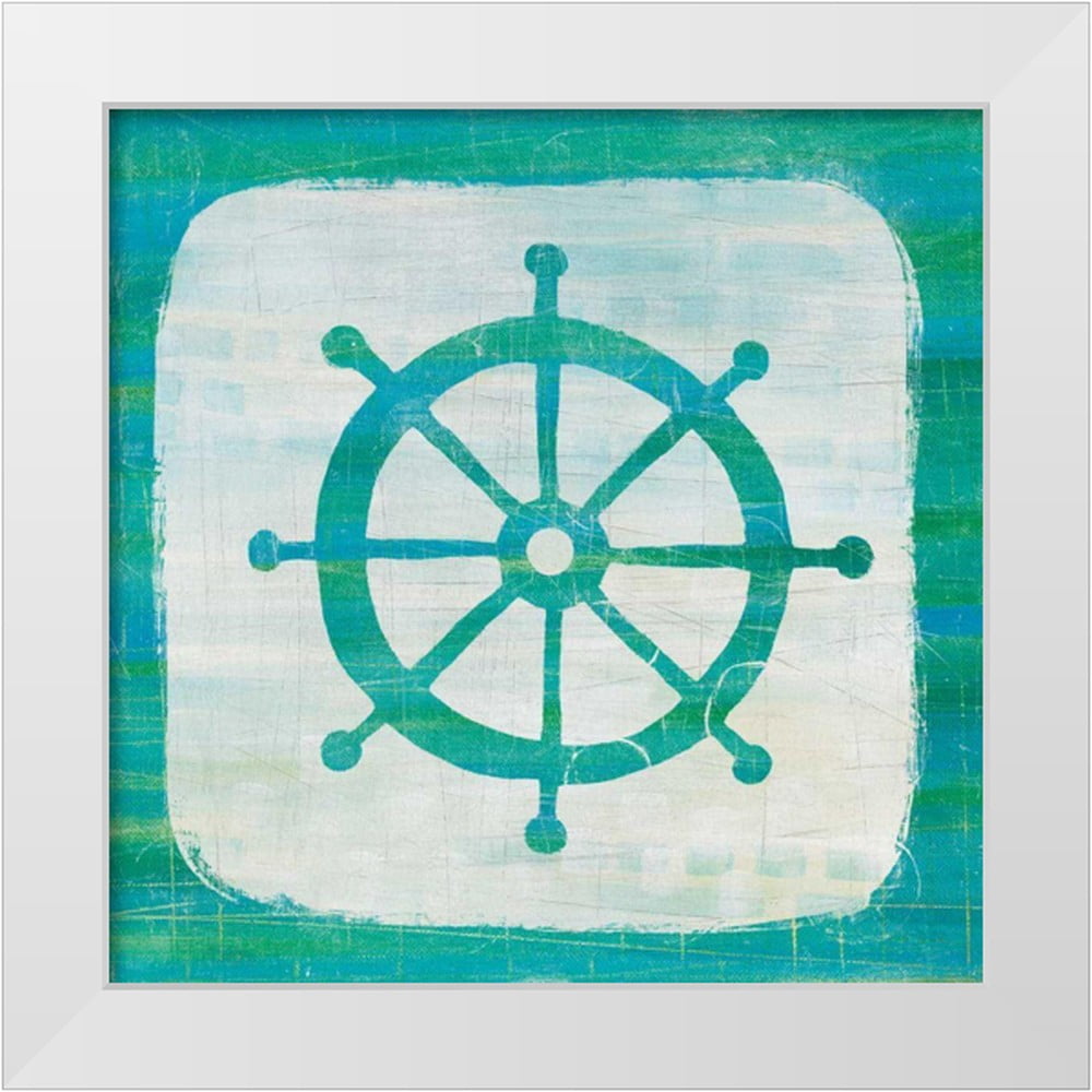 Averinos, Melissa 12x12 White Modern Wood Framed Museum Art Print ...